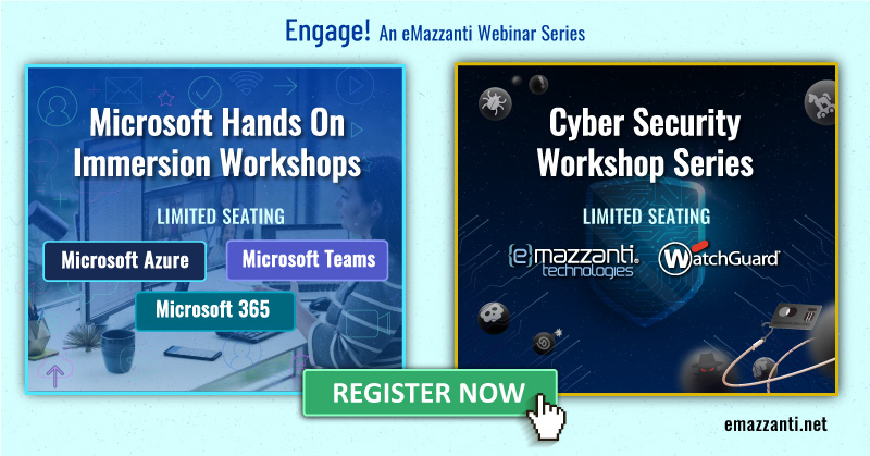 Webinar Series - Events - eMazzanti Technologies