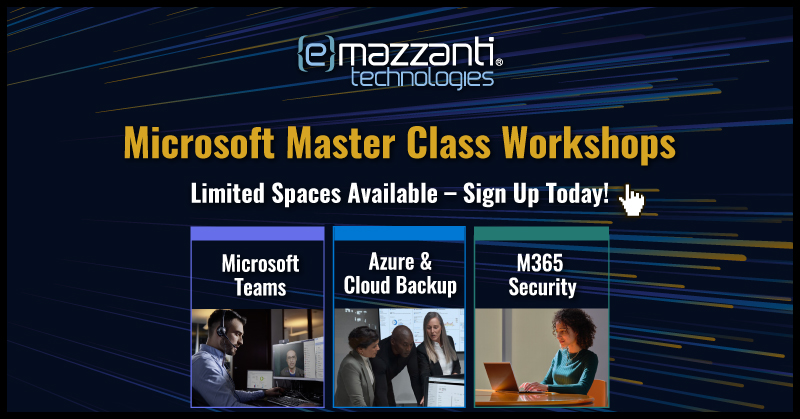 Events - eMazzanti Technologies